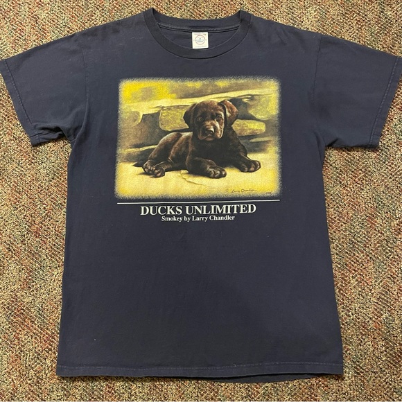 Delta | Shirts | Vintage 200s Ducks Unlimited Puppy Dog Tshirt | Poshmark
